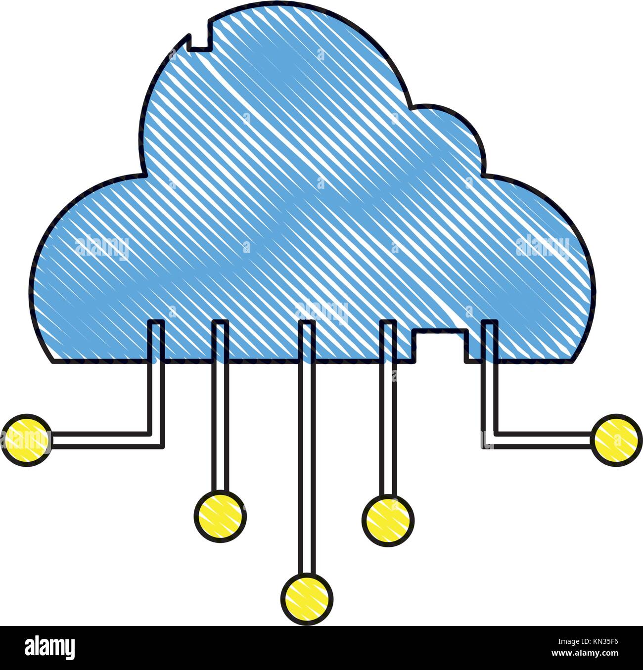 grated data cloud network connection server Stock Vector Image & Art - Alamy