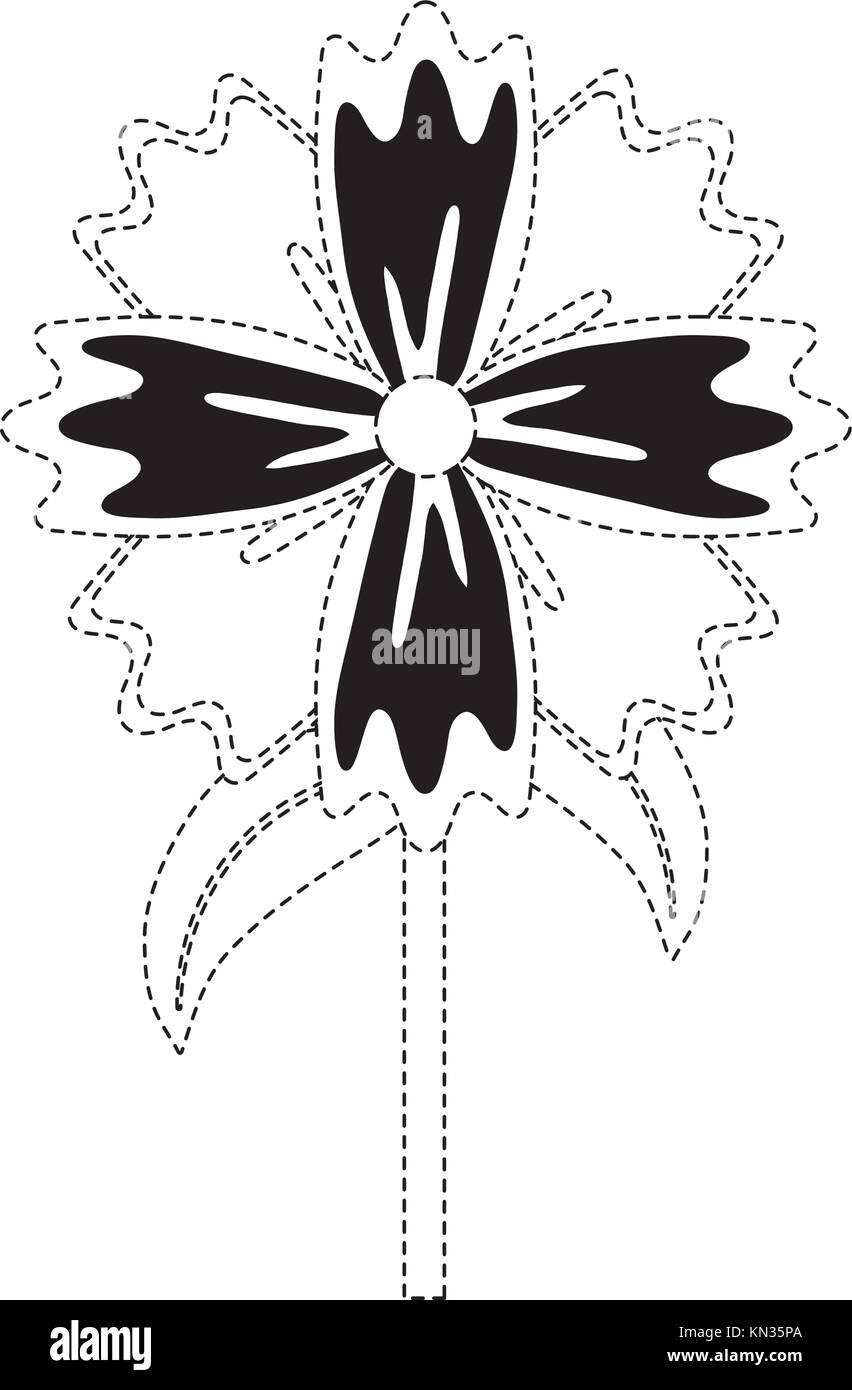 flower stem vector illustration Stock Vector Image & Art - Alamy