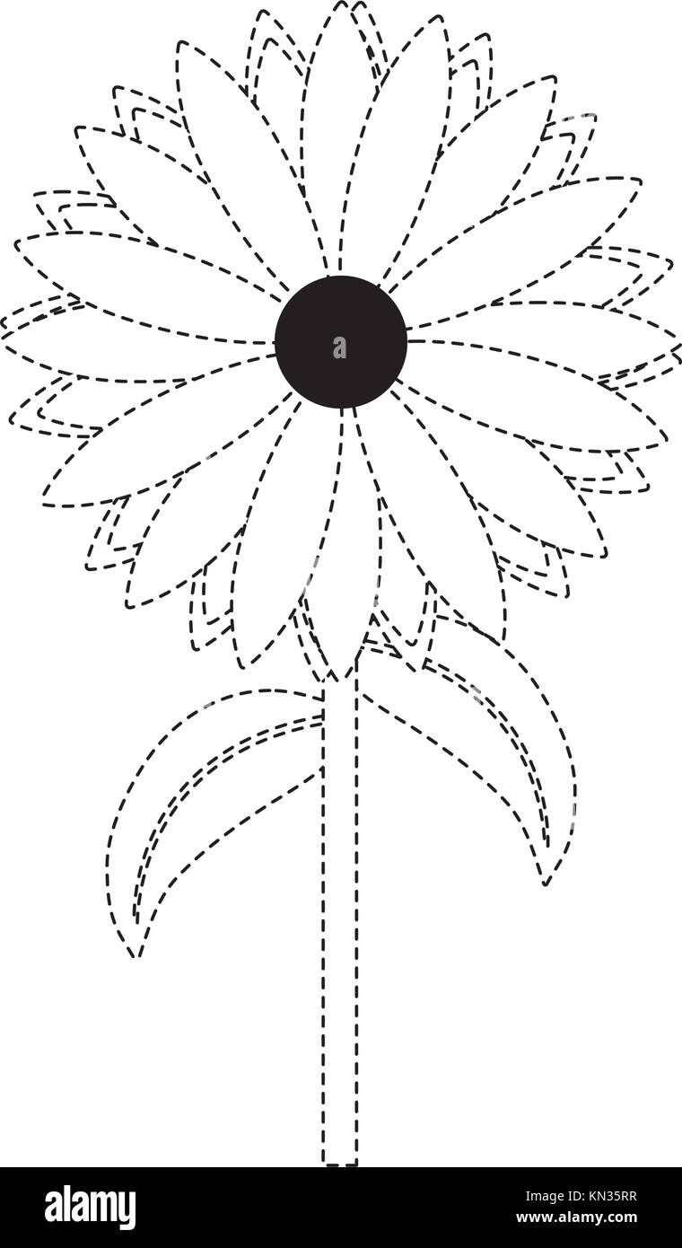 flower stem vector illustration Stock Vector Image & Art - Alamy