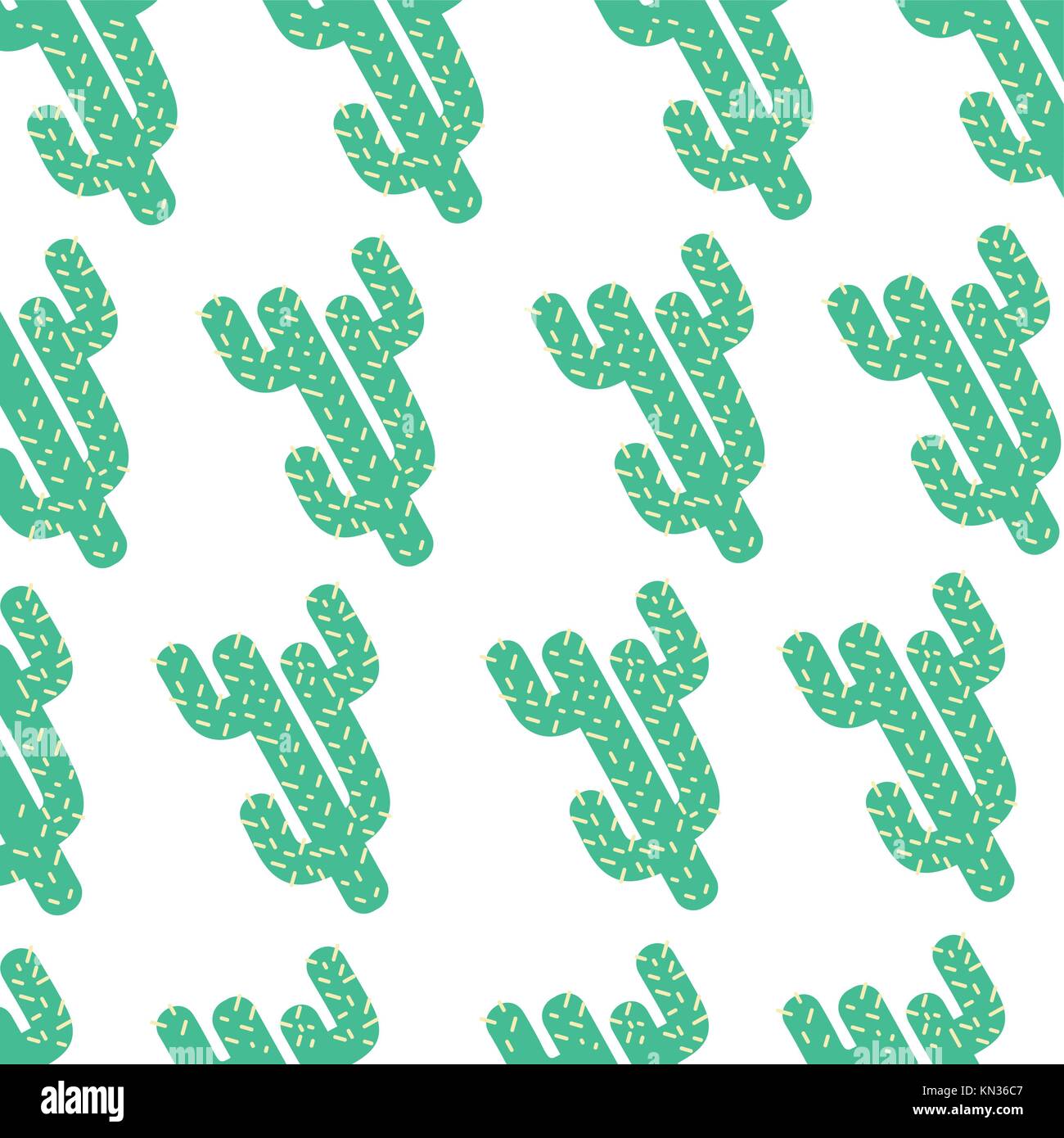 colorful natural cactus plants background design Stock Vector Image ...