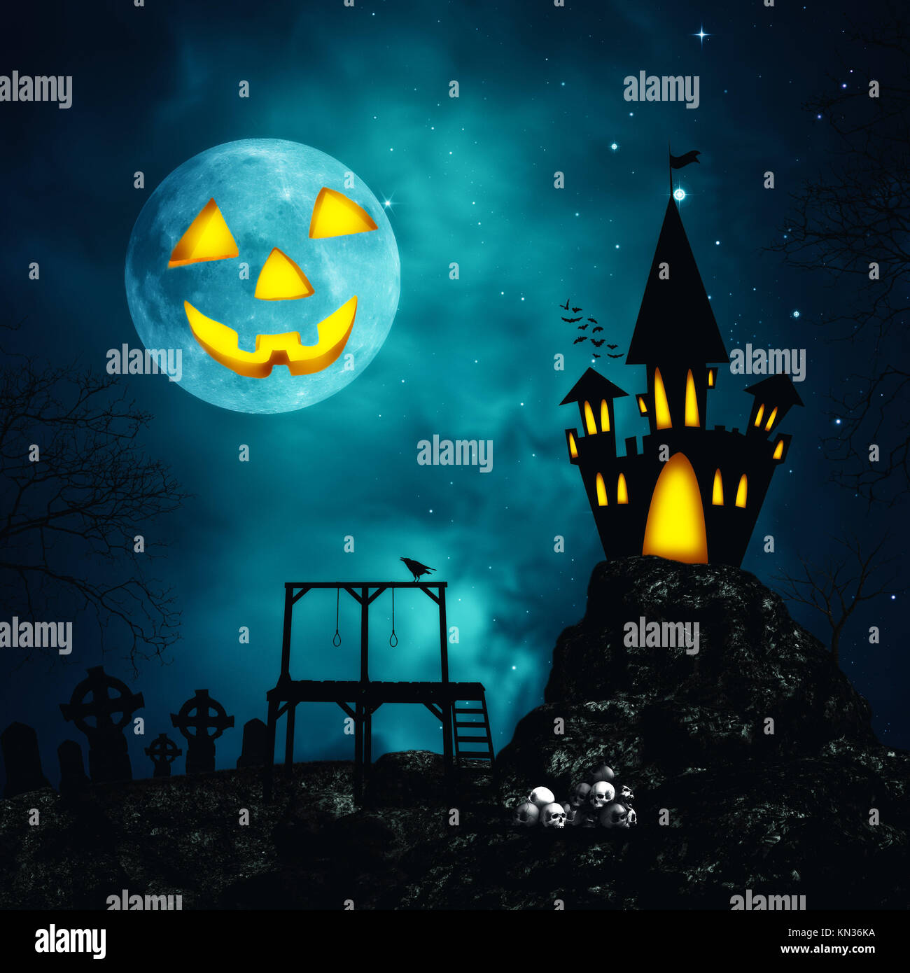 Happy horror hi-res stock photography and images - Alamy