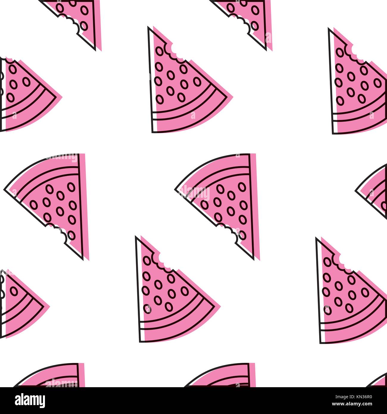 color delicous watermelon fruit background design vector illustration ...