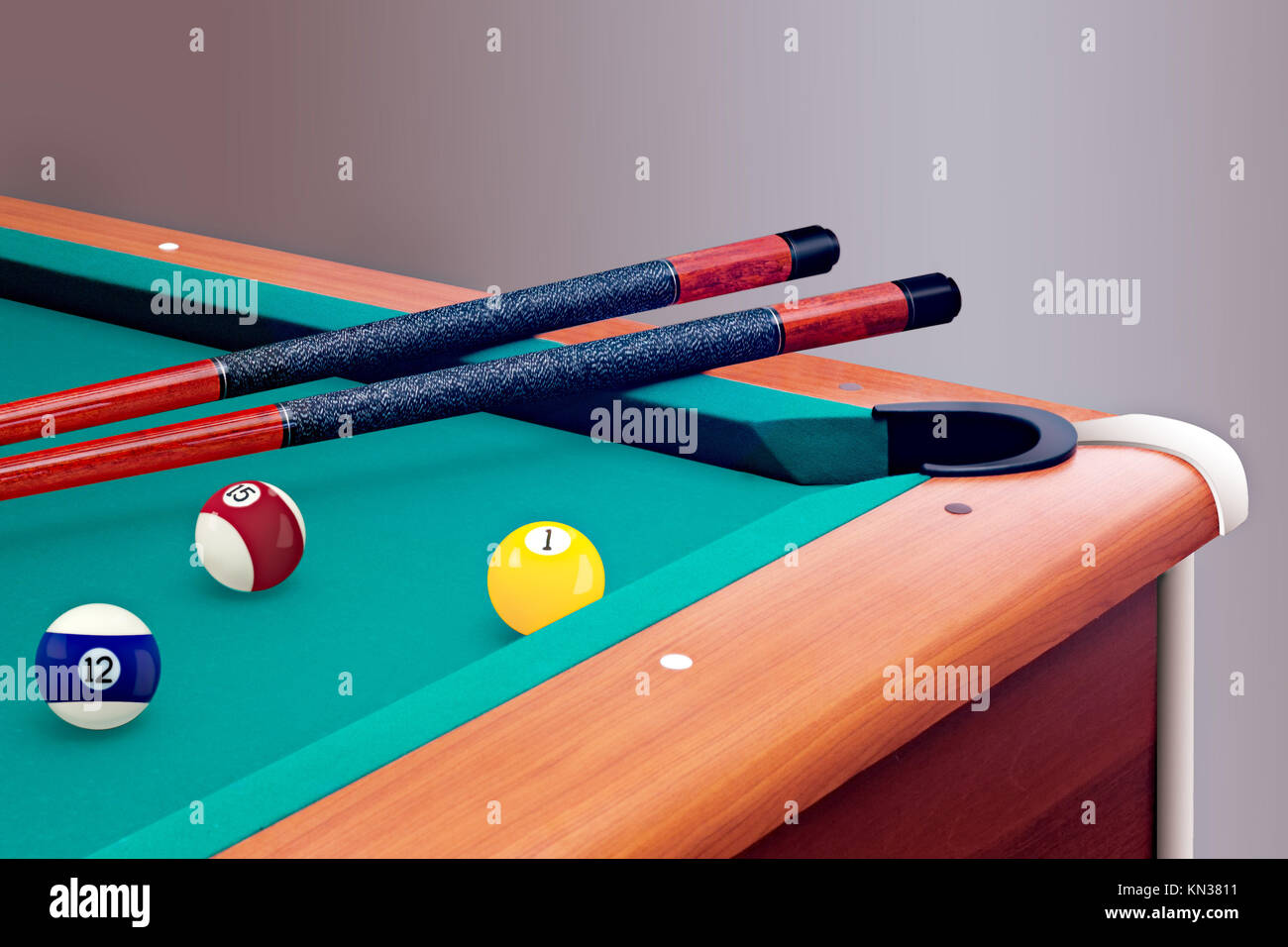 Cues set hi-res stock photography and images - Alamy