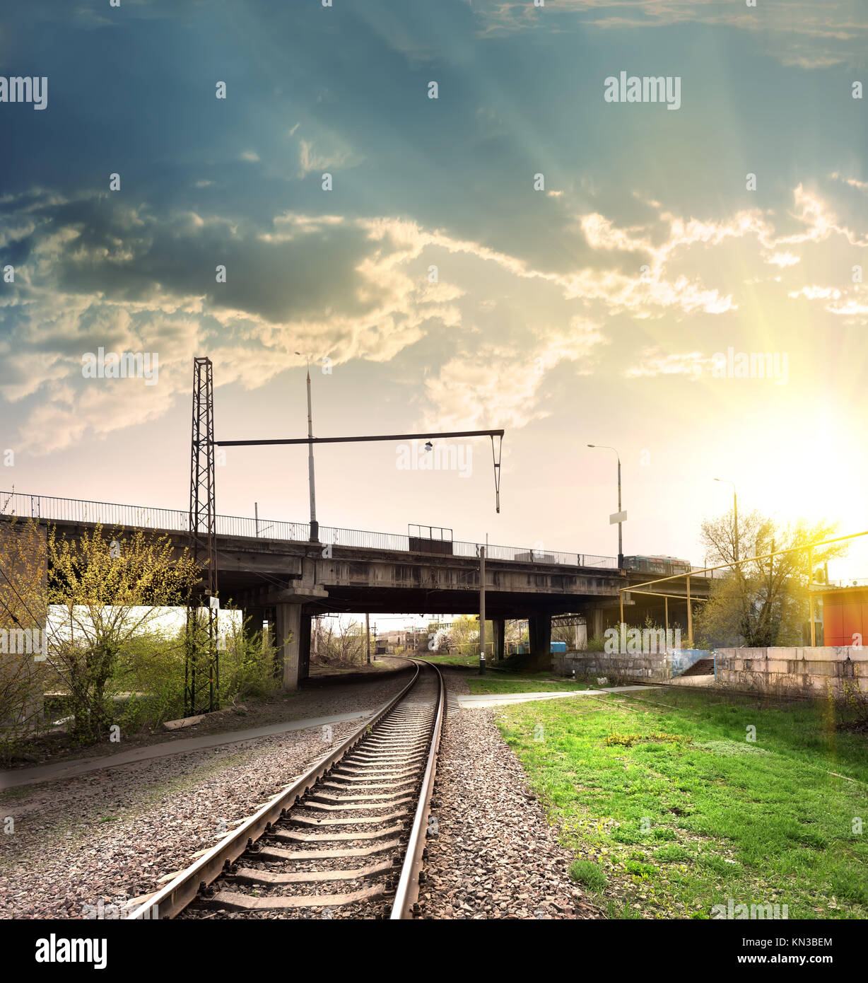 Dramatic railway journey hi-res stock photography and images - Alamy