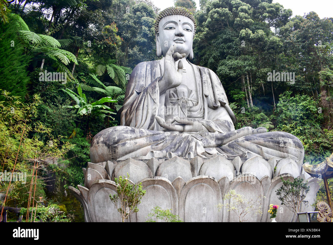 Genting Highlands, Malaysia - November 2, 2017: Large Stone Buddha ...