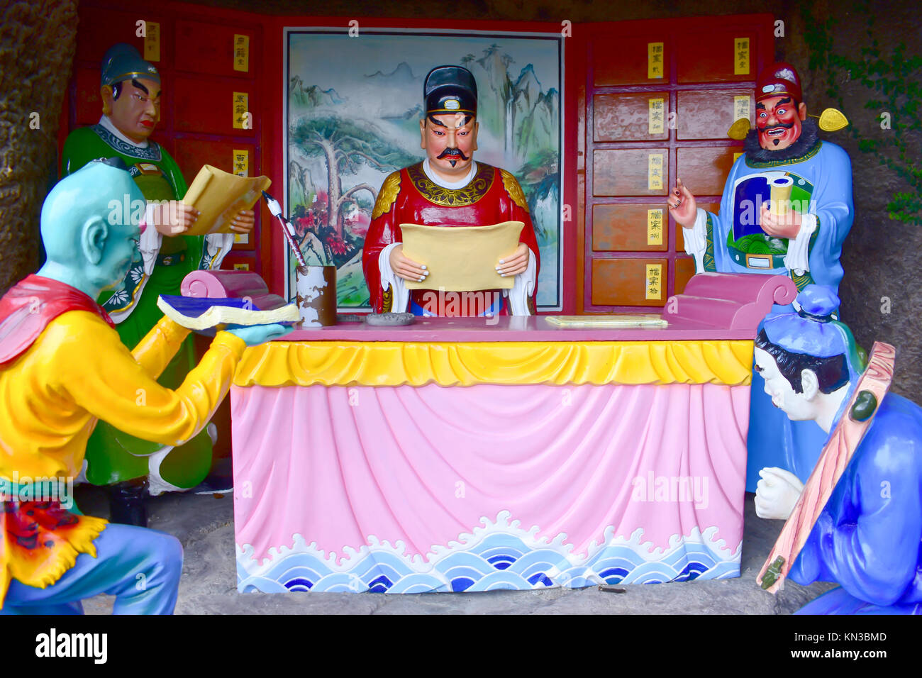 Genting Highlands, Malaysia - November 2, 2017: Chin Swee Cave Temple ...