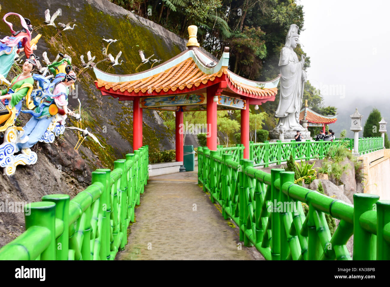 Genting Highlands, Malaysia - November 2, 2017: Fairies Bridge in Chin ...