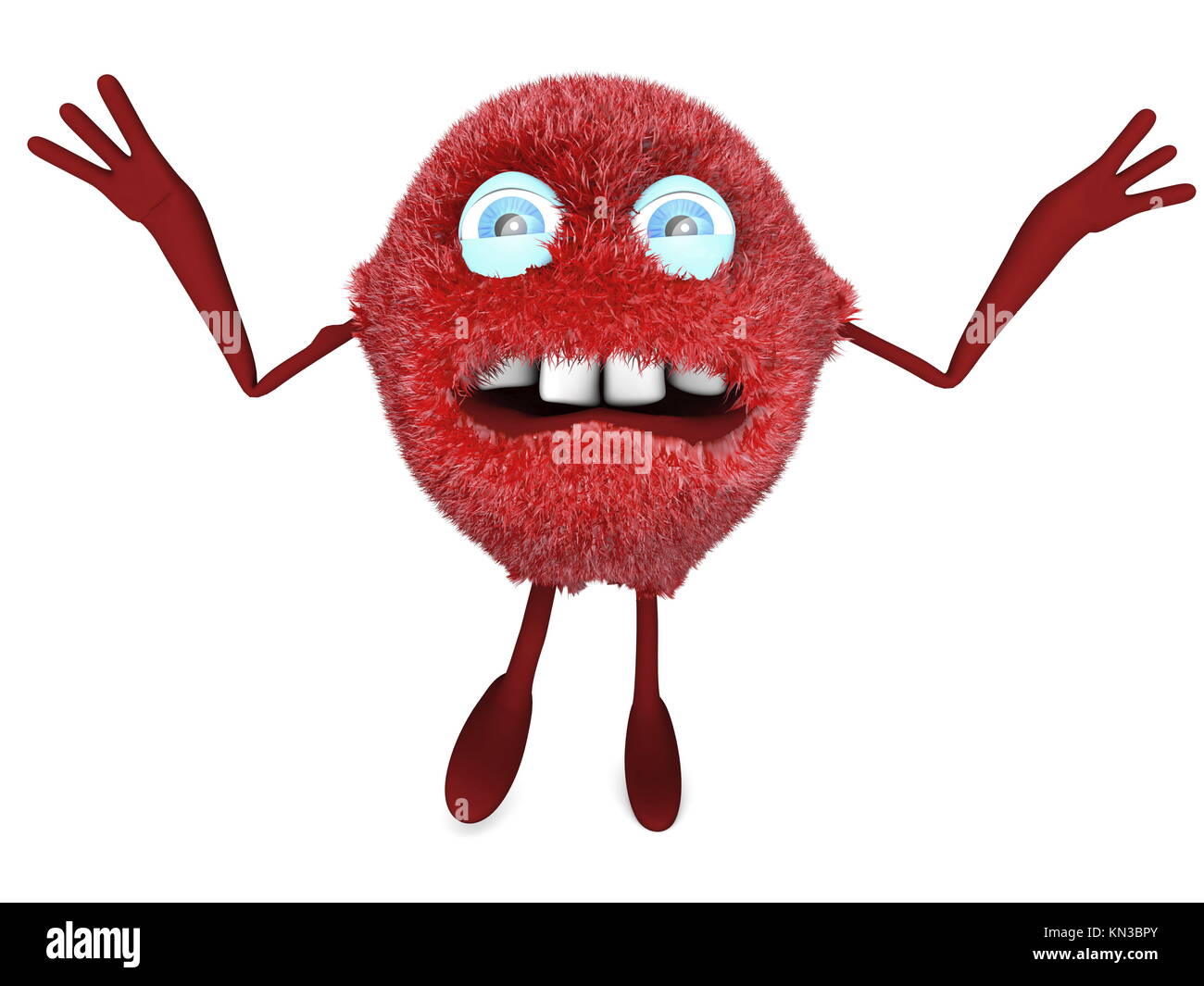 Afraid cartoon Cut Out Stock Images & Pictures - Alamy