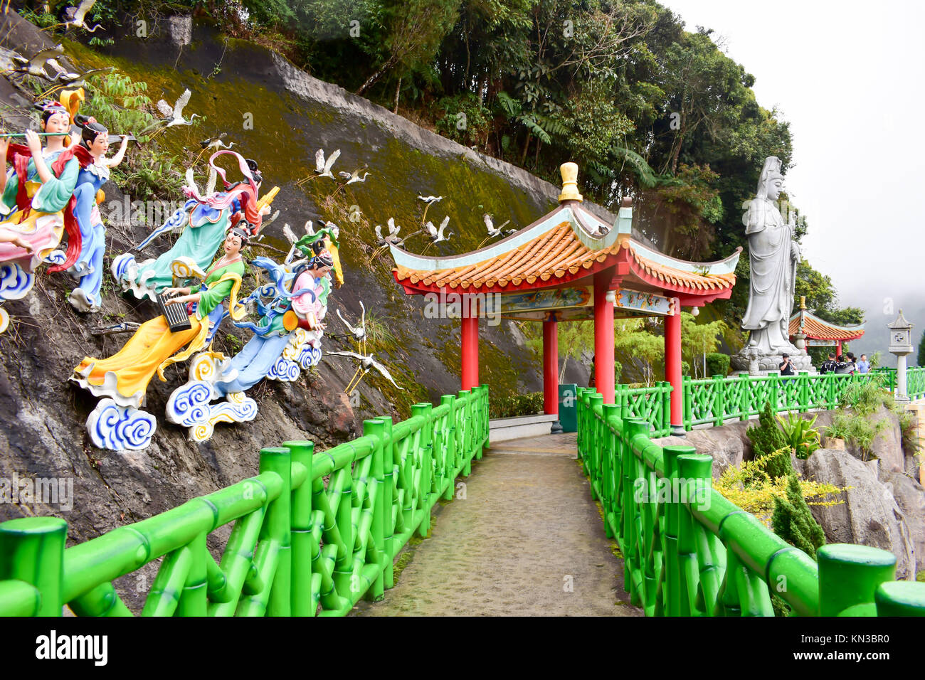 Genting Highlands, Malaysia - November 2, 2017: Fairies Bridge in Chin ...