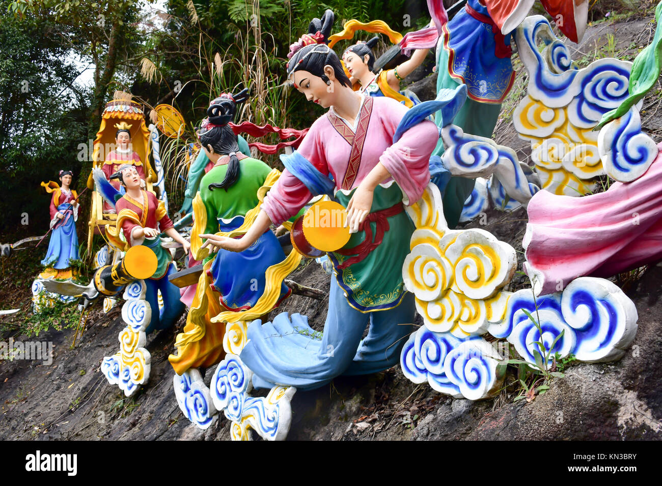 Genting Highlands, Malaysia - November 2, 2017: Fairies Bridge in Chin ...