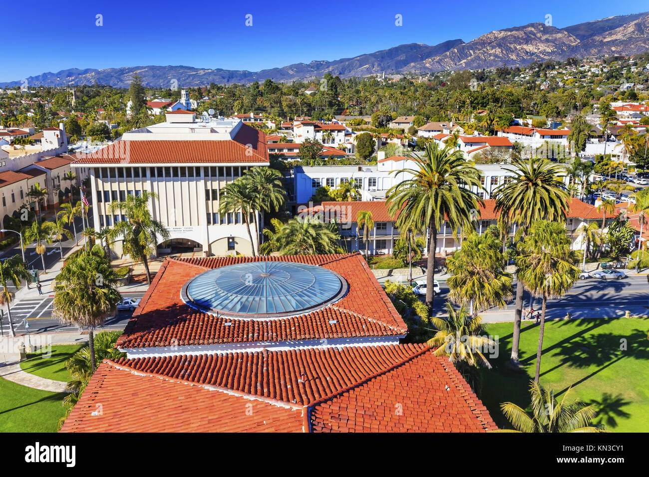 Santa barbara city hall hi-res stock photography and images - Alamy