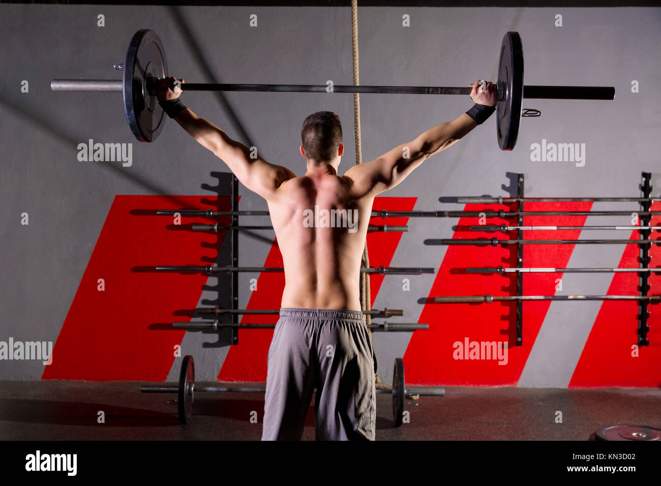 Weight lifting man hi-res stock photography and images - Alamy
