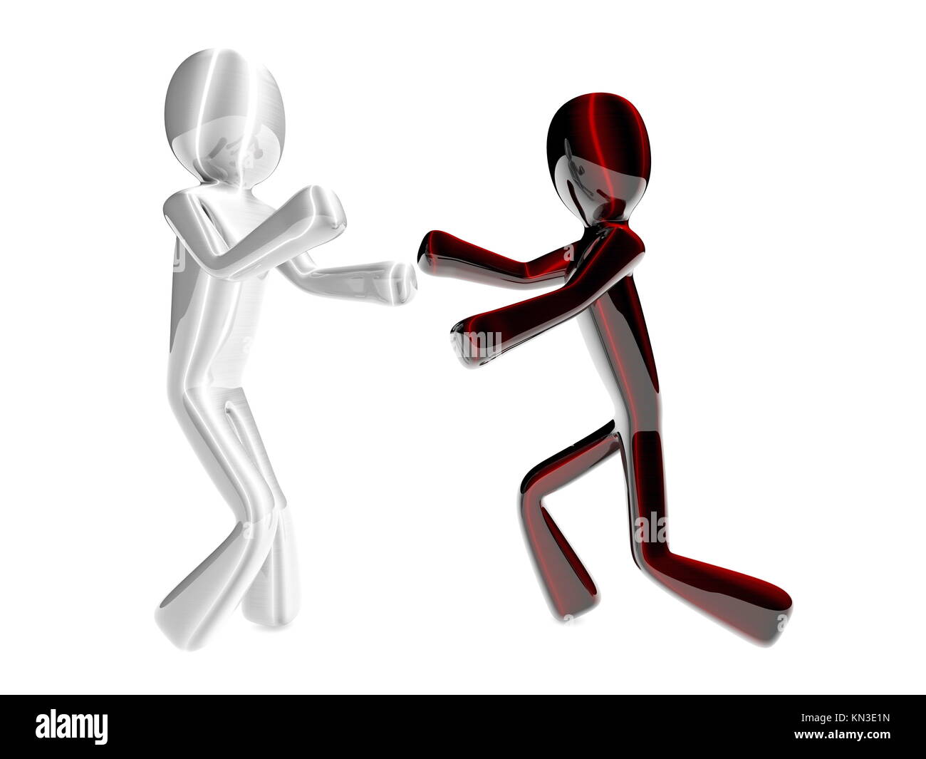 3 d illustration violence hi-res stock photography and images - Alamy