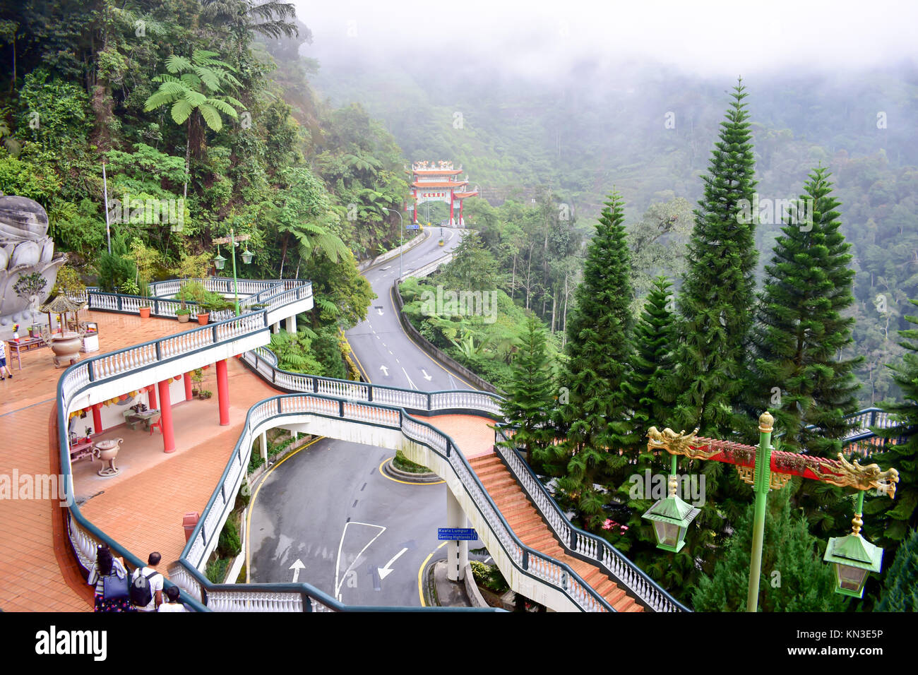 Genting Highlands, Malaysia - November 2, 2017: Entrance to the Chin ...