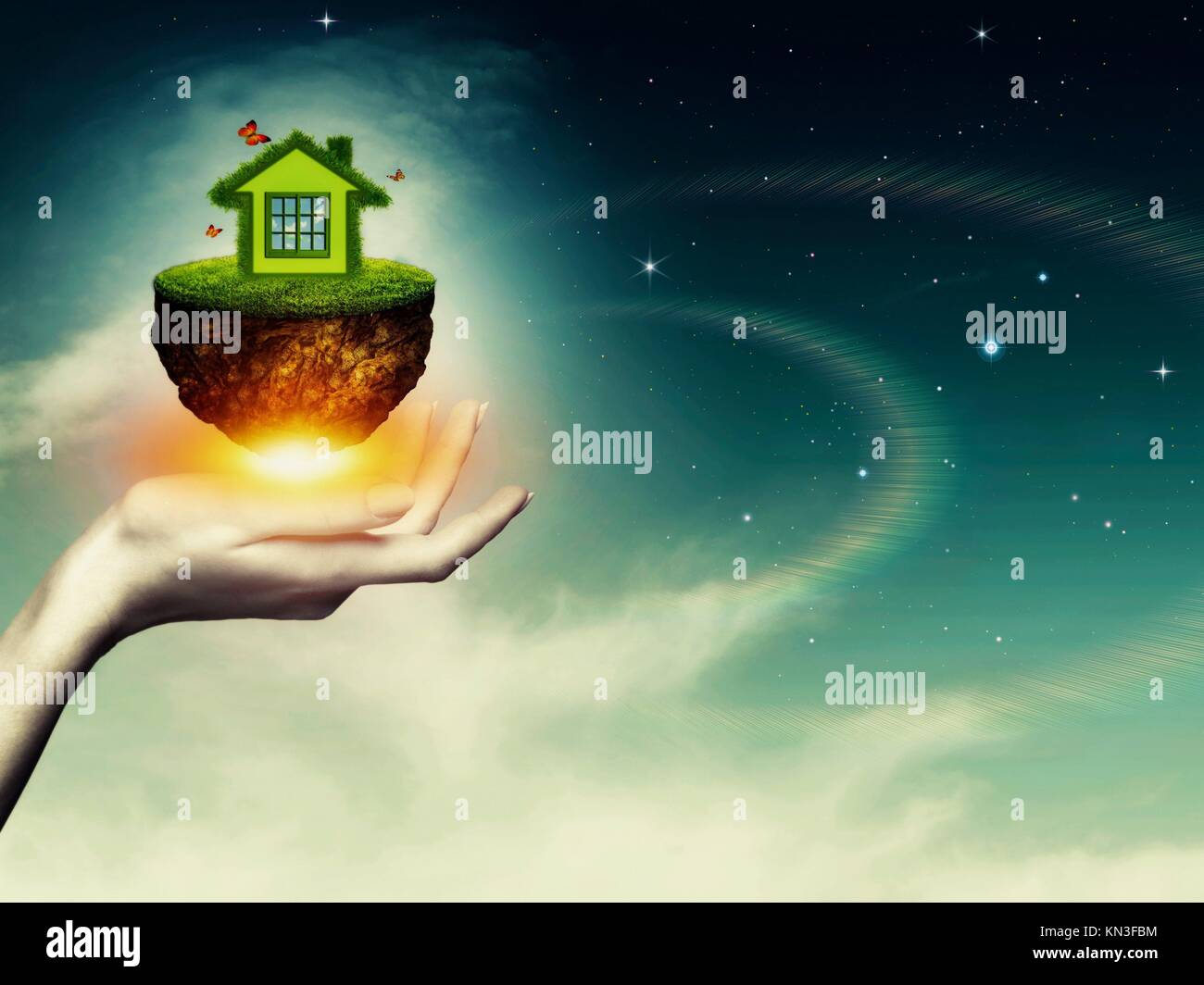 World in our hands hi-res stock photography and images - Alamy