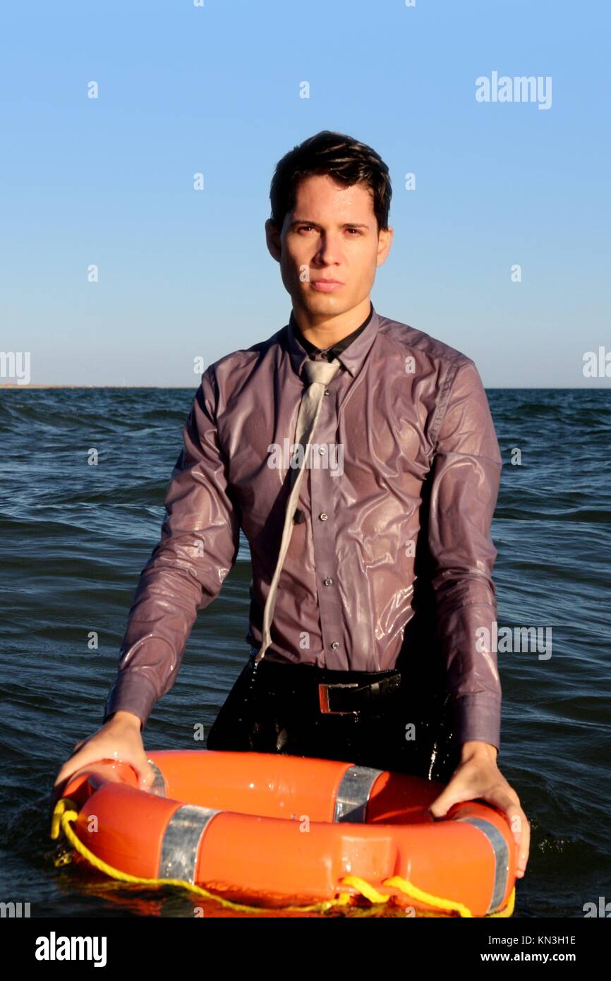 Male life saver hi-res stock photography and images - Alamy