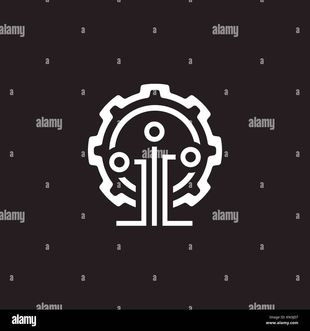 Mining Technology Icon Stock Vector Image & Art - Alamy