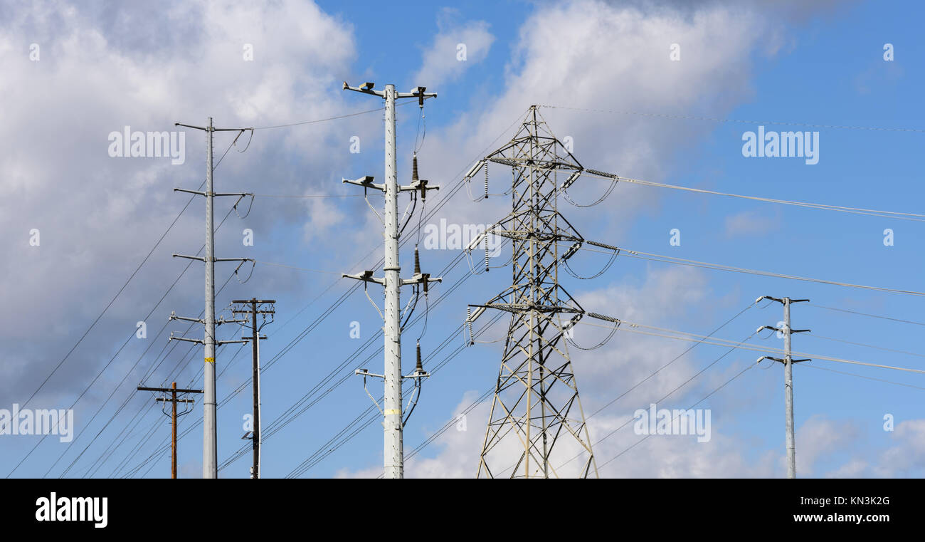 Electricity Pylon Usa High Resolution Stock Photography and Images - Alamy