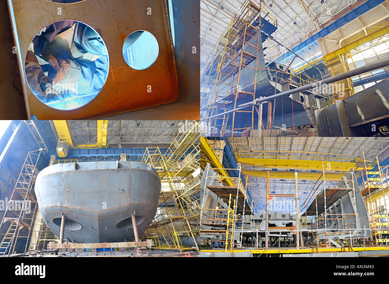 Shipyard slipway crane hi-res stock photography and images - Alamy
