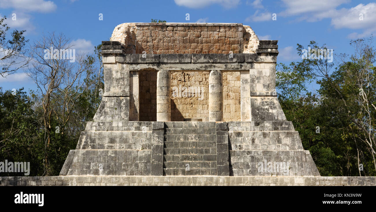 The ancient ruined city of the mayan civilization hi-res stock ...