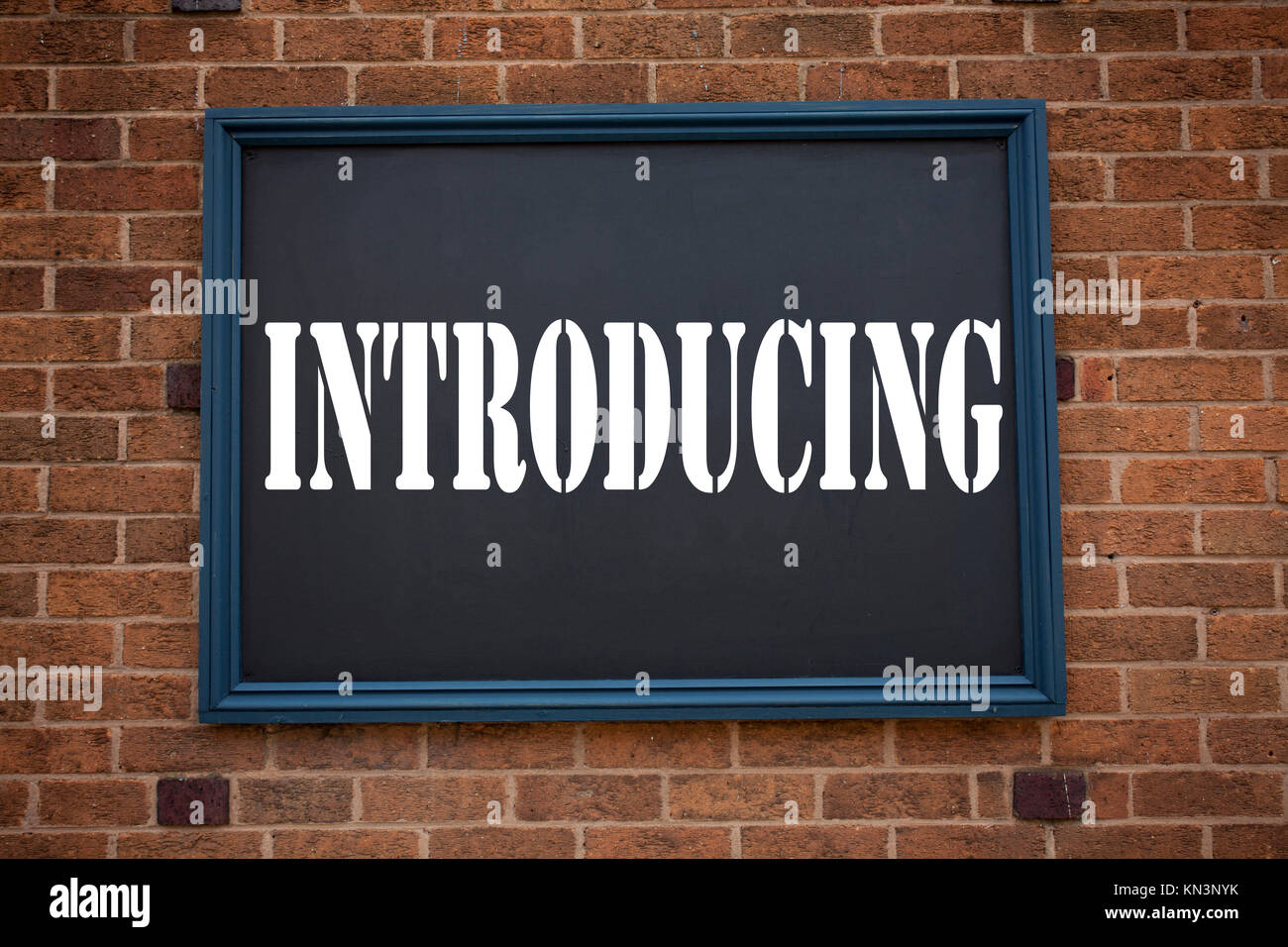 Conceptual hand writing text caption inspiration showing announcement ...