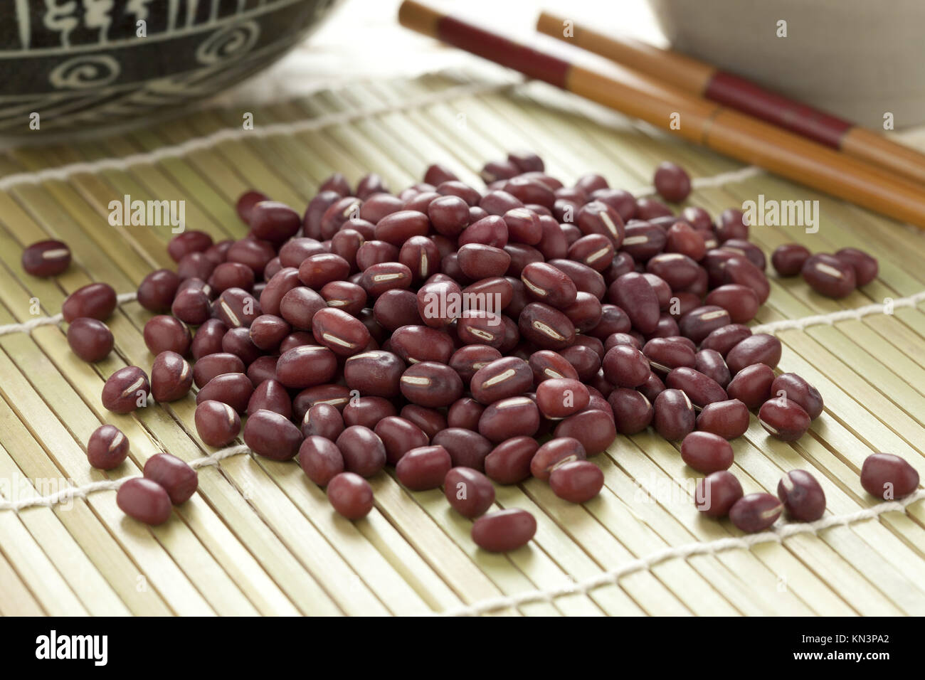 Adzuki beans also azuki or aduki hi-res stock photography and images ...