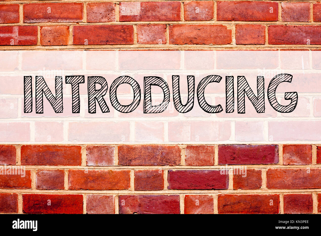 Conceptual announcement text caption inspiration showing Introducing ...