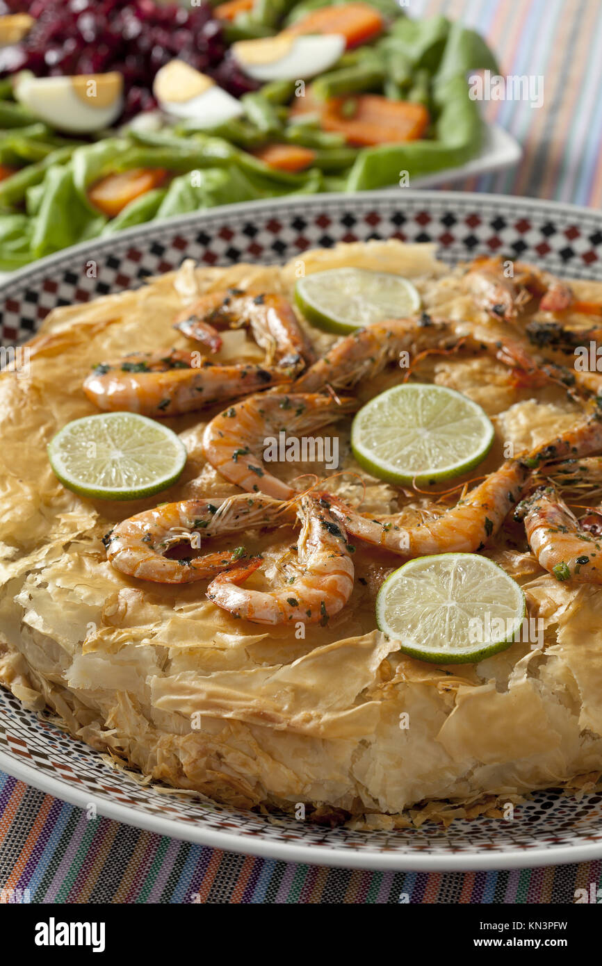 Seafood Bastilla Stock Photos & Seafood Bastilla Stock Images - Alamy