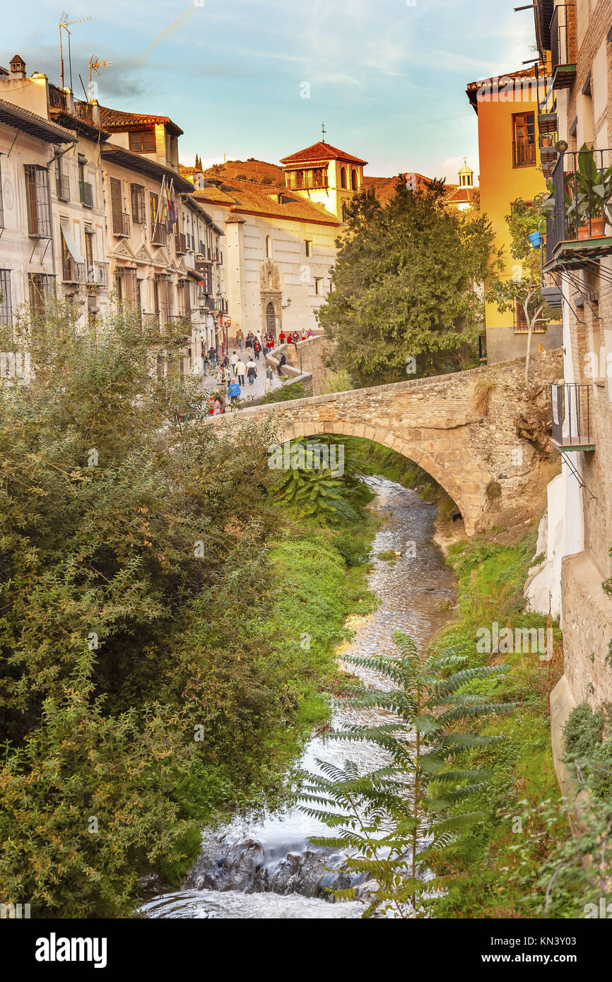 Rio Darro Carrera Del Darro High Resolution Stock Photography and ...