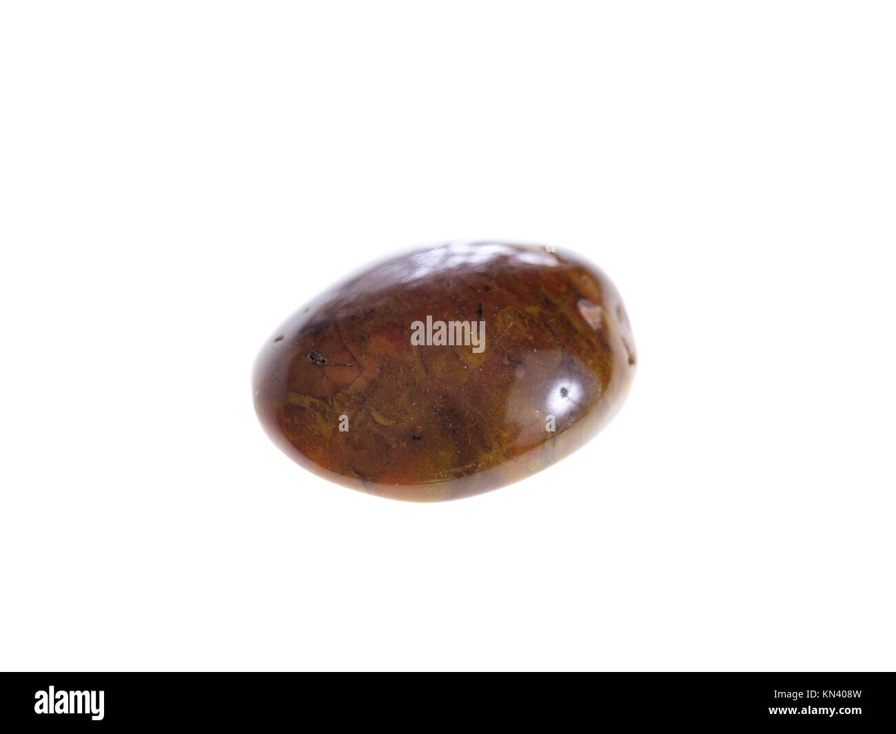 Agate, precious stone on white background, studio isolated photo Stock ...