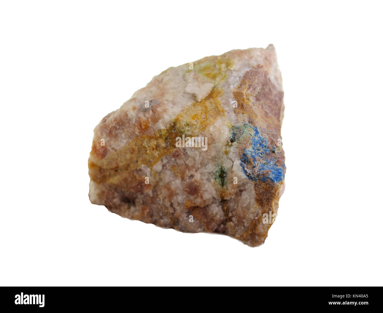Calcite, precious stone on white background, studio isolated photo ...