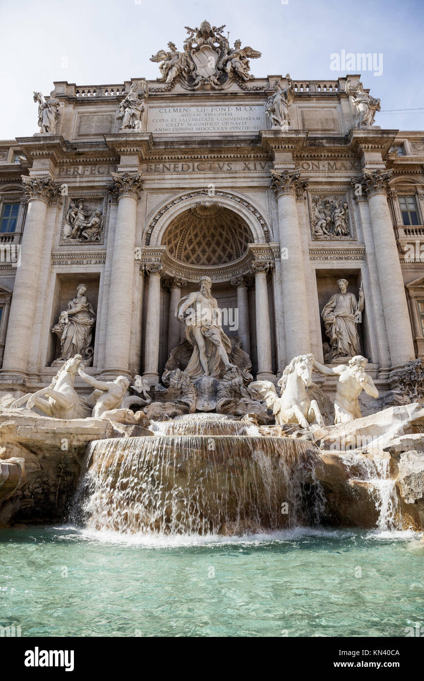 Trevi Fountain is a fountain in the Trevi district in Rome, Italy. It ...