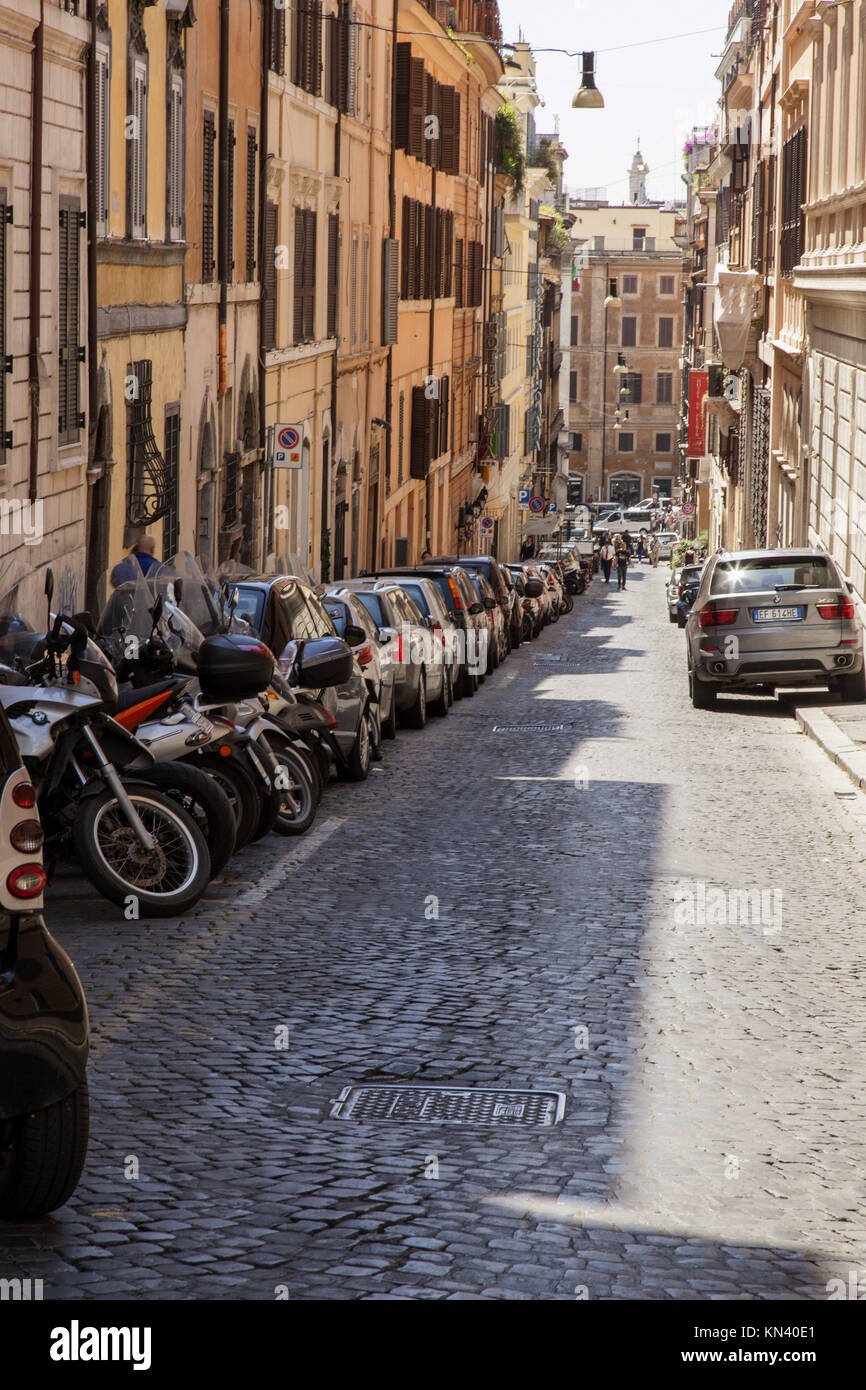 Via Rasella is located in the historic center of Rome , the Trevi ...