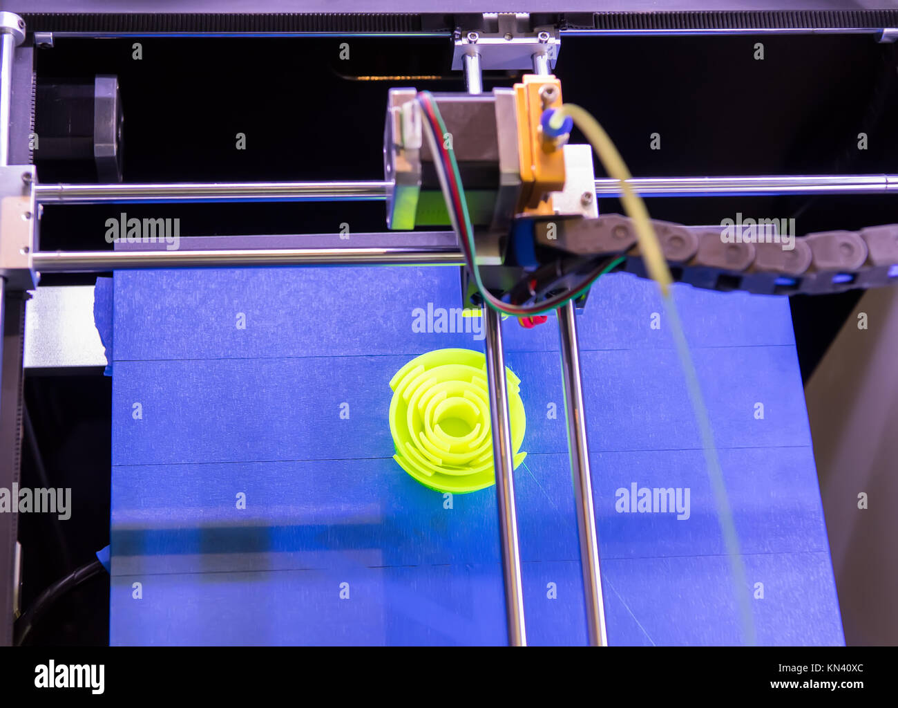 3D printer,Three dimensional printing machine Stock Photo - Alamy