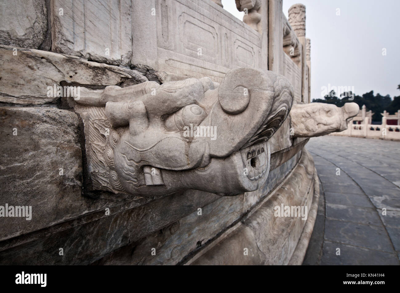 Stone Dragon Head China High Resolution Stock Photography and Images ...