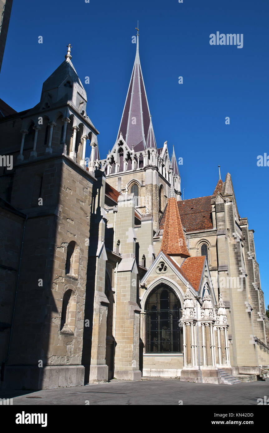 Lausanne Switzerland Cathedral High Resolution Stock Photography and ...