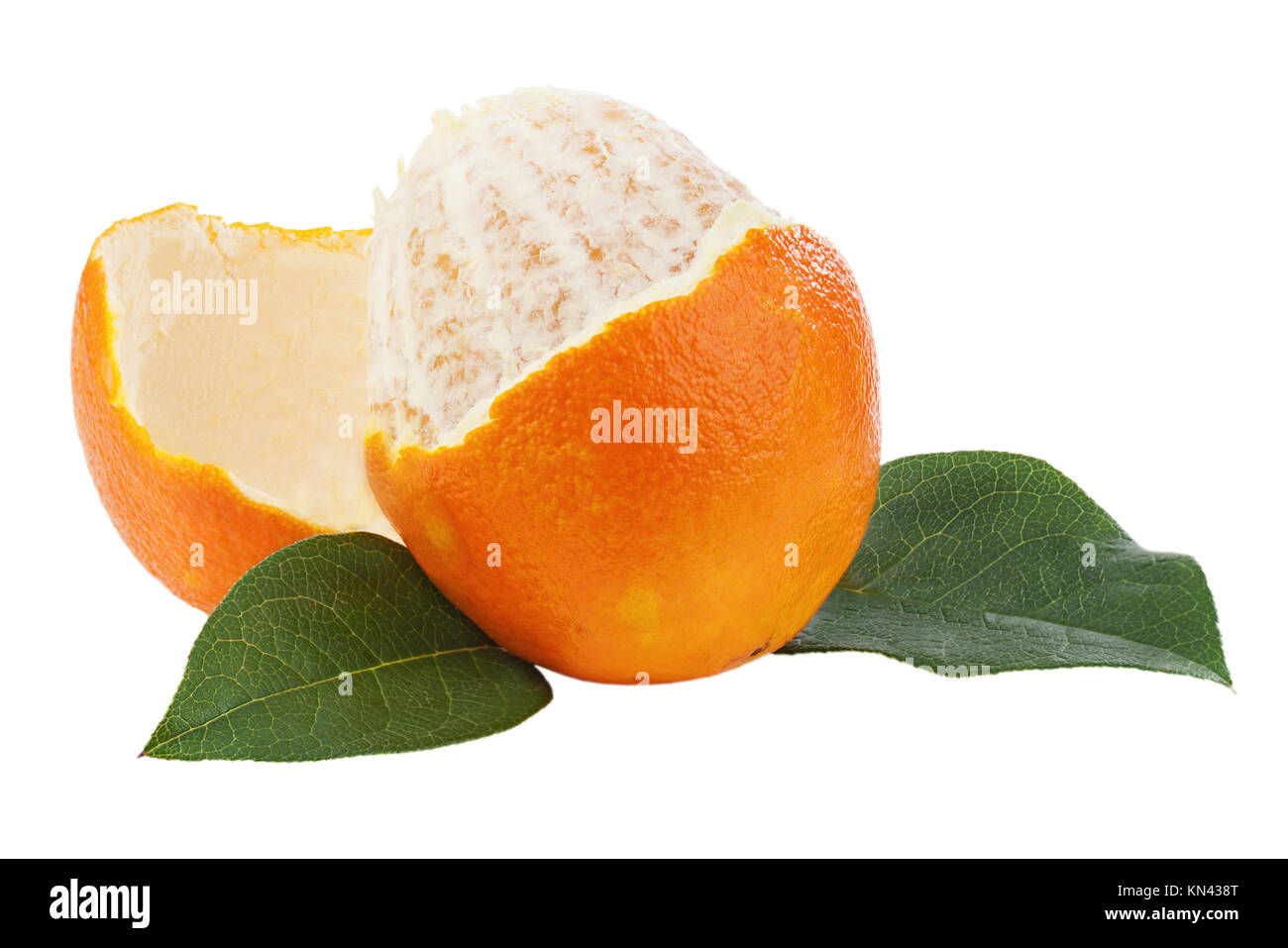 Partially Peeled Orange