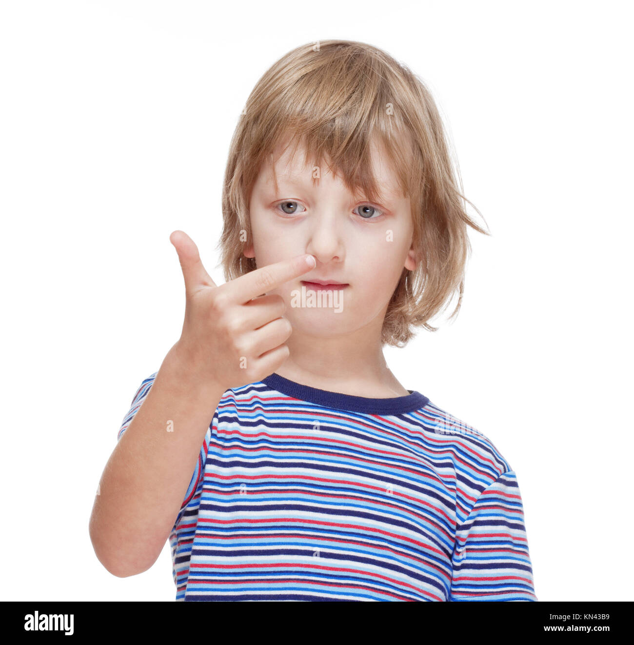 Finger counting child hi-res stock photography and images - Alamy