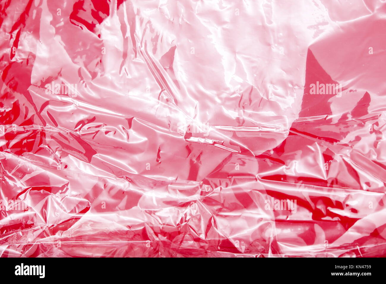 A transparent plastic foil background Stock Photo - Alamy