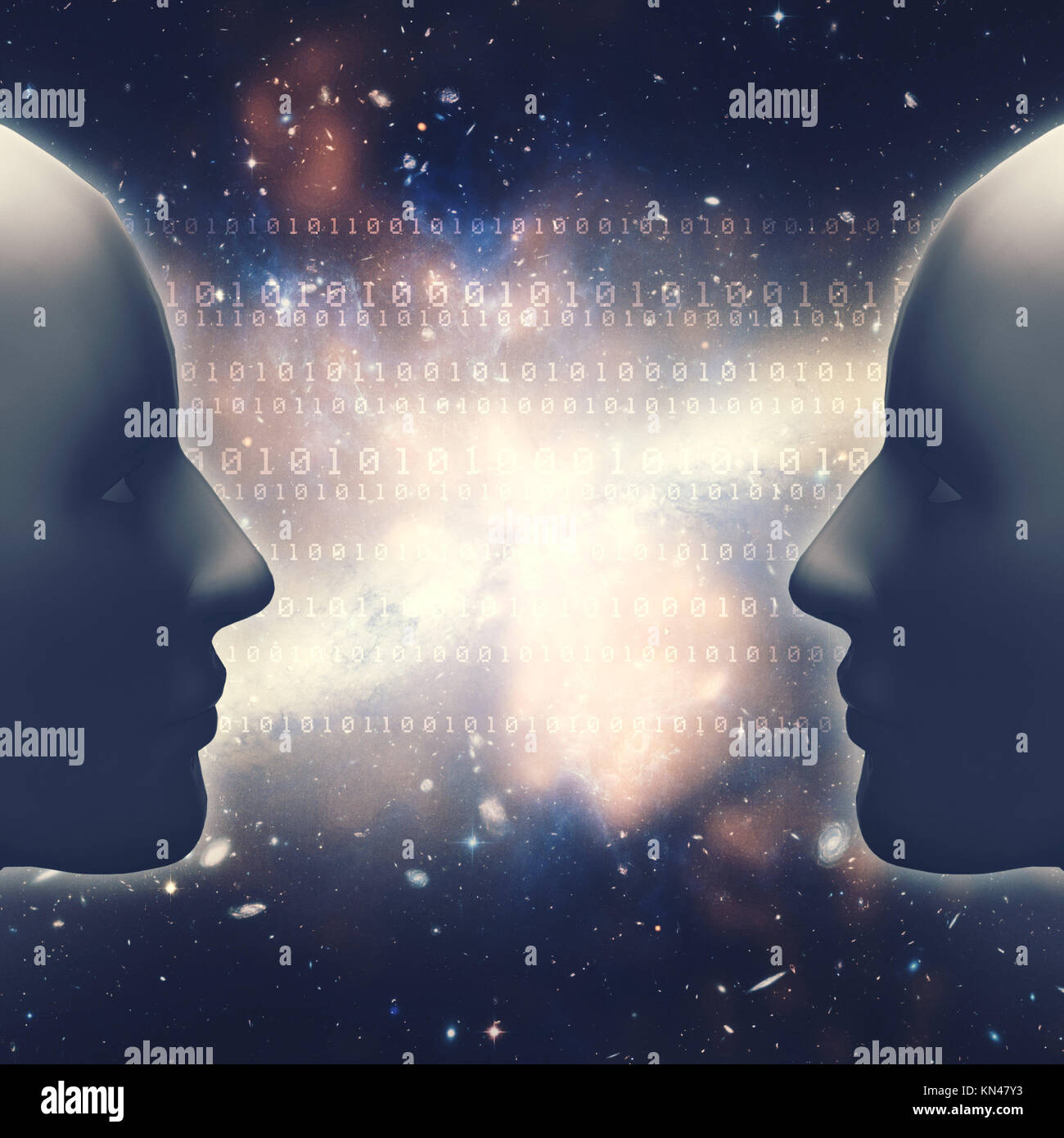 Information society concept, abstract background Stock Photo - Alamy