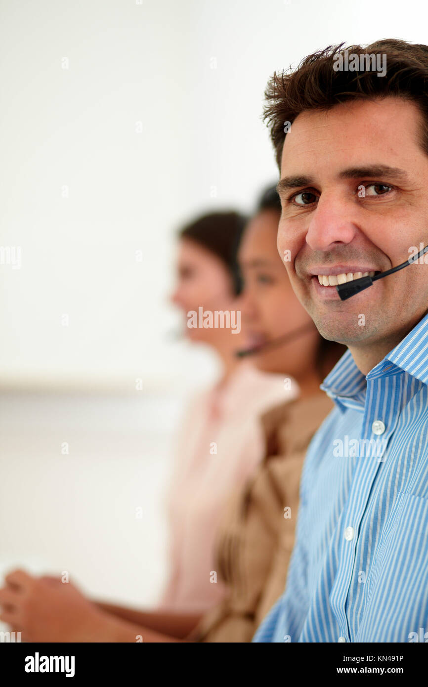 Operator man hi-res stock photography and images - Alamy