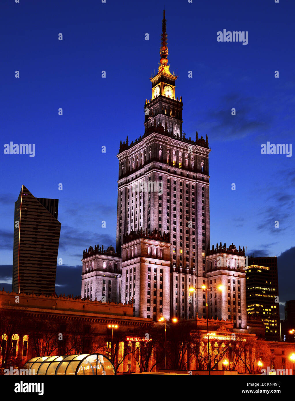 The tallest building in poland hi-res stock photography and images - Alamy