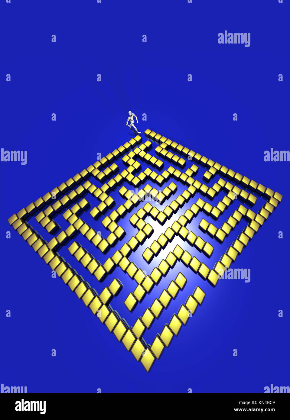 3d Maze High Resolution Stock Photography and Images - Alamy