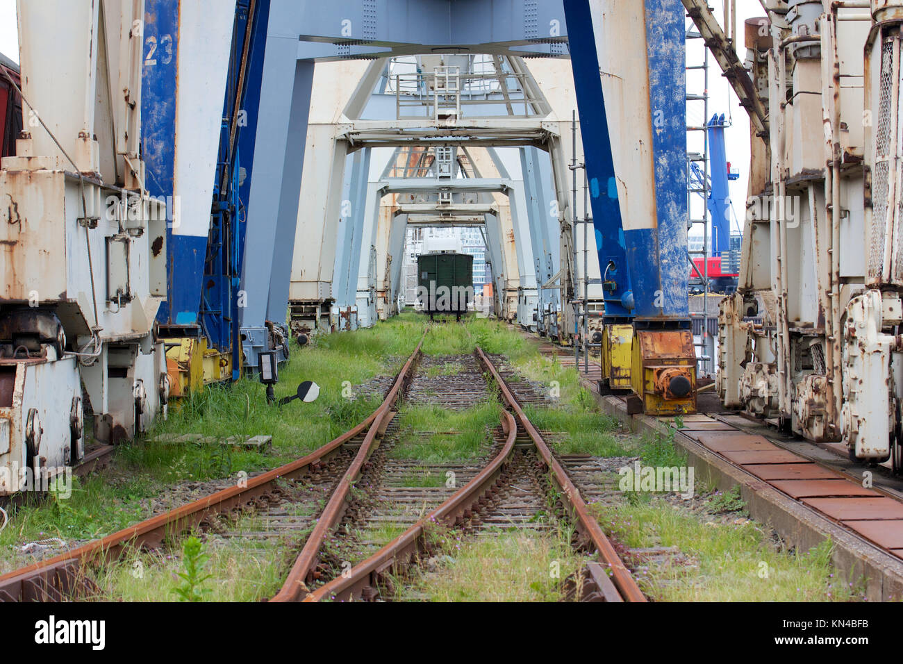 Abandoned freight railway hi-res stock photography and images - Alamy