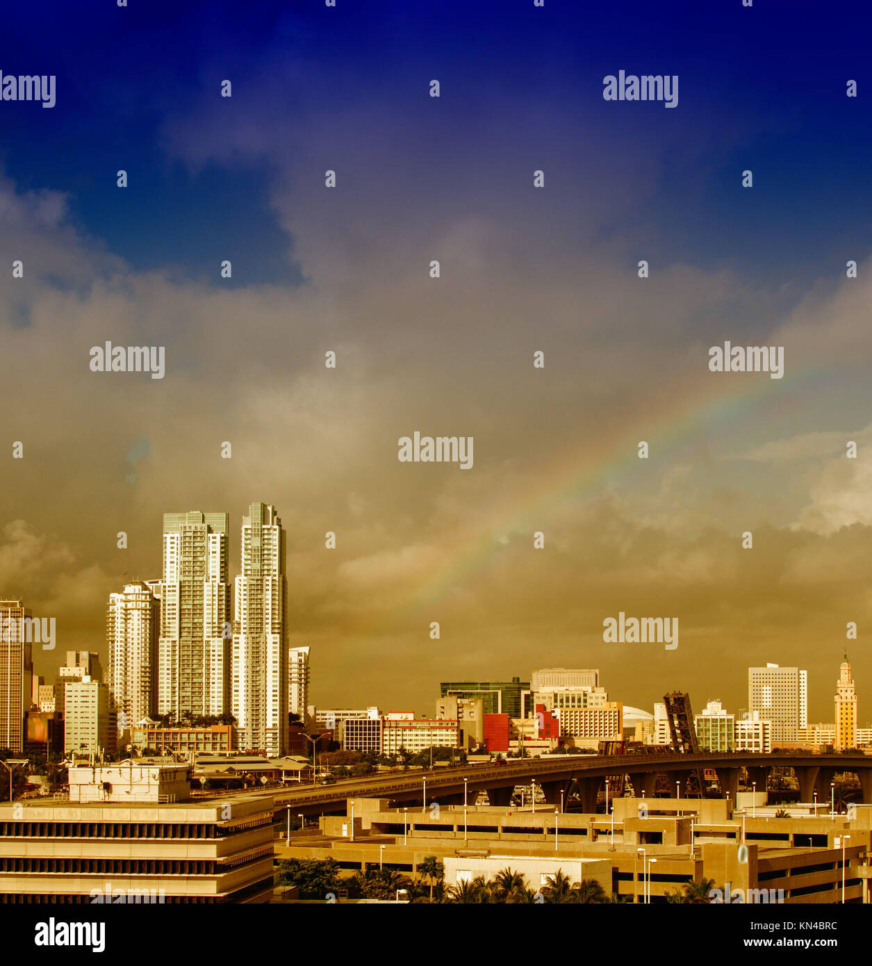 Usa florida miami beach rainbow hi-res stock photography and images - Alamy