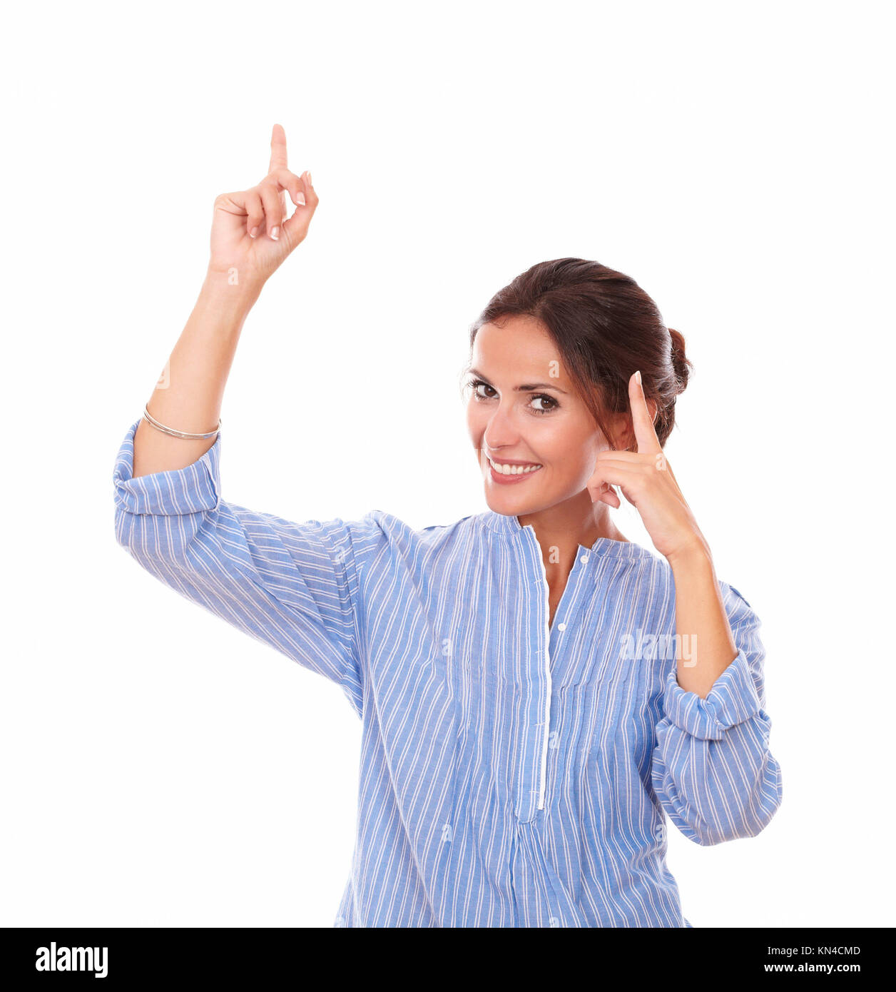 Gesture arm hi-res stock photography and images - Alamy