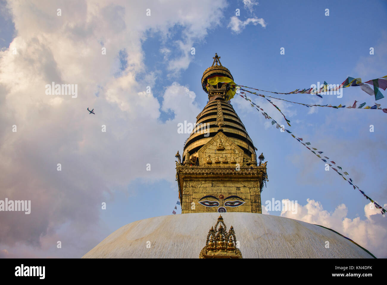 Swayambhunath, the Monkey Temple, Kathmandu, Nepal Stock Photo - Alamy