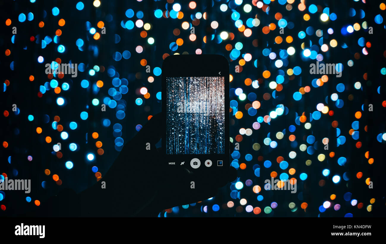 Displaying depth of field with bokeh and contrast Stock Photo - Alamy