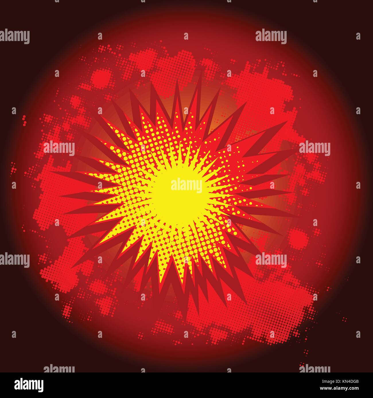 A comic cartoon style loud explosion Stock Vector Image & Art - Alamy