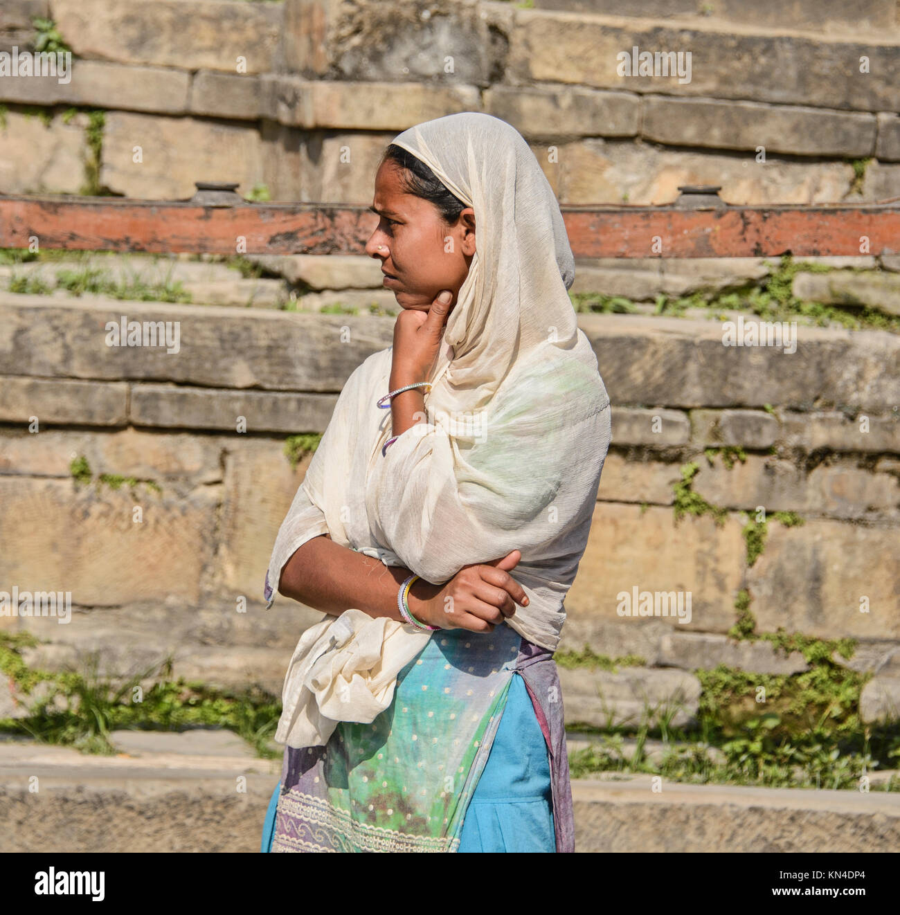 Nepali woman hi-res stock photography and images - Alamy